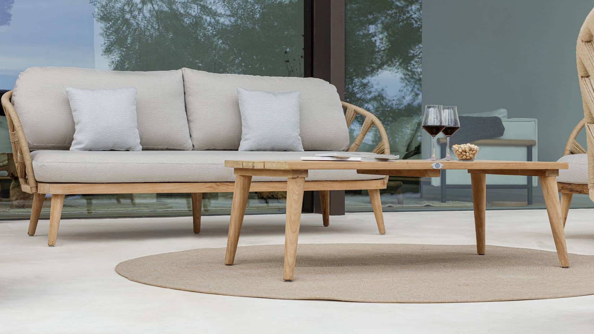 KRABI COFFEE TABLE 120×60 - SKYLINE DESIGN - Premium Outdoor Furniture