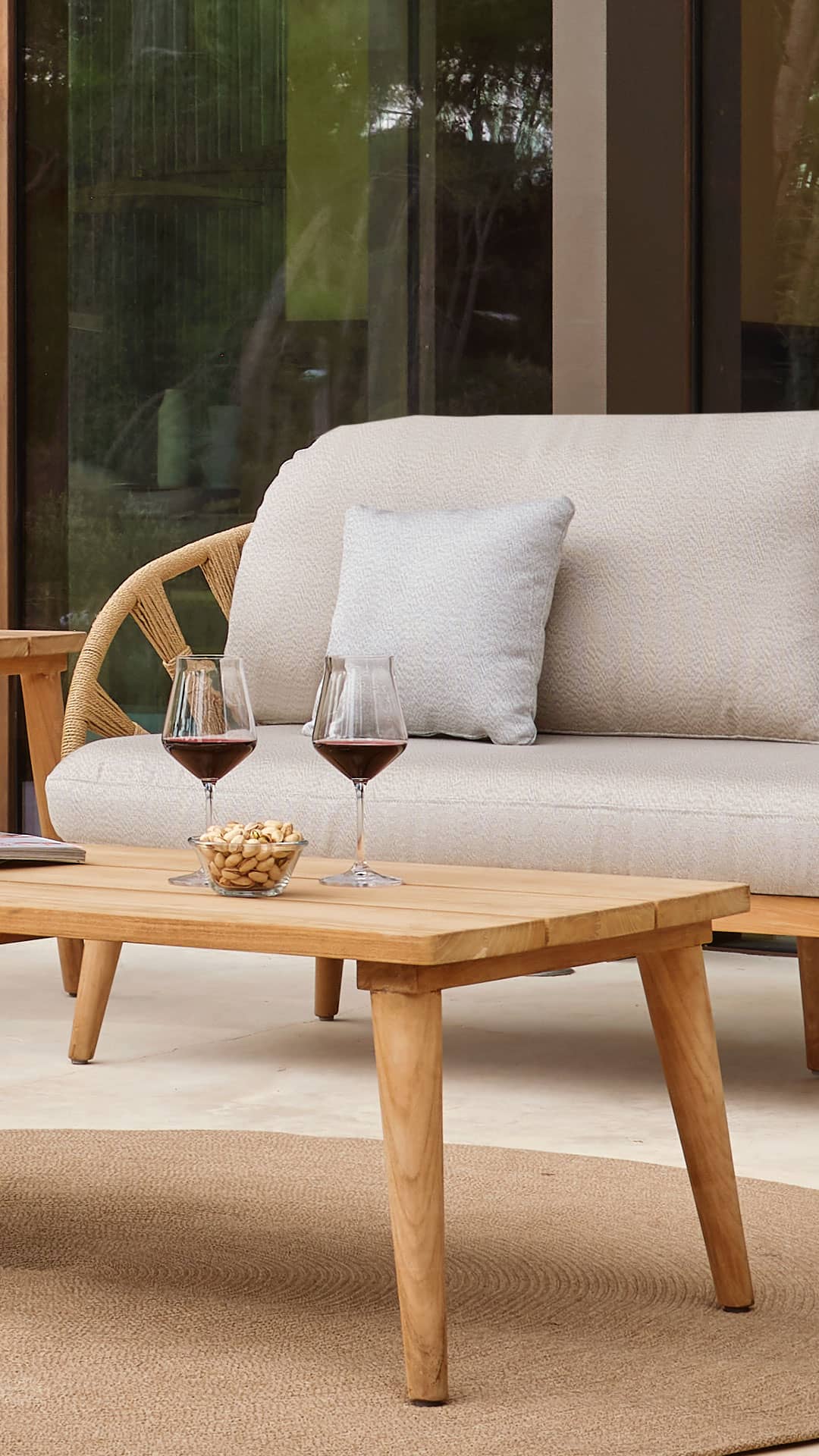 KRABI COFFEE TABLE 120×60 - SKYLINE DESIGN - Premium Outdoor Furniture