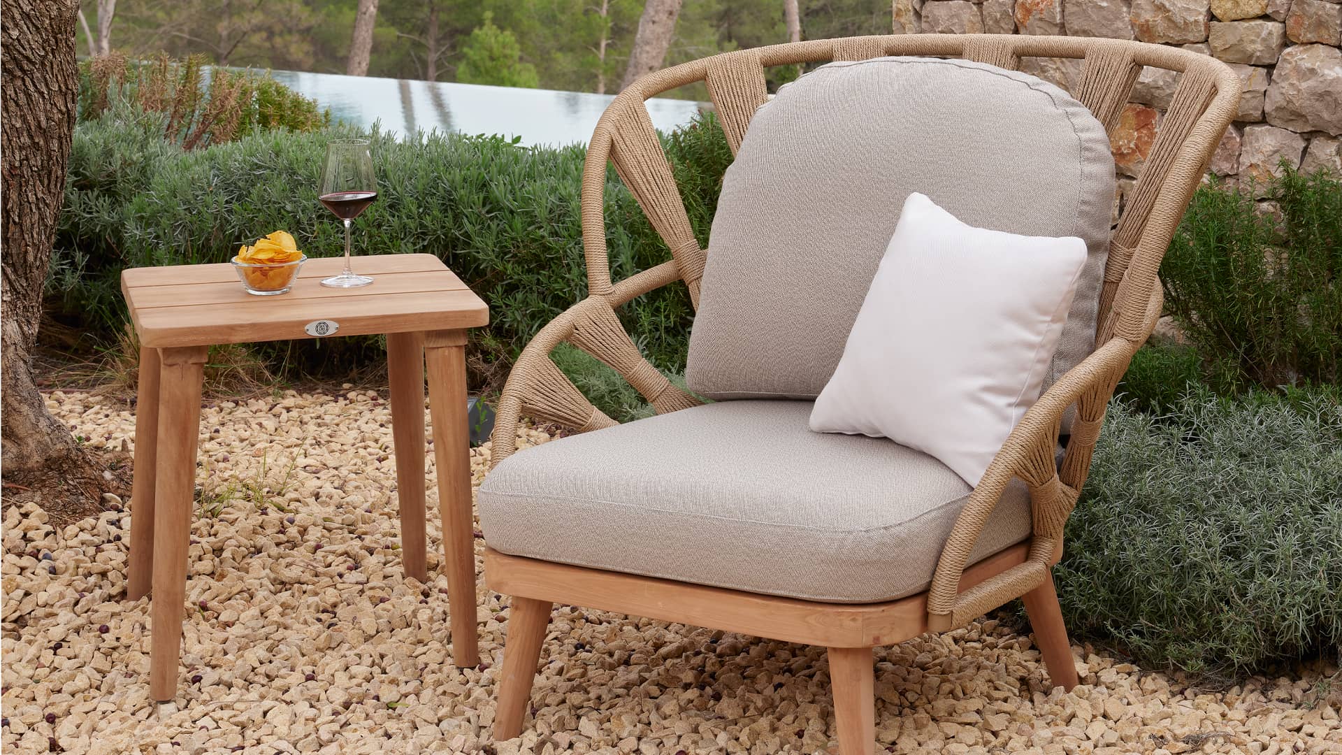 KRABI HIGH BACK ARMCHAIR - SKYLINE DESIGN - Premium Outdoor Furniture