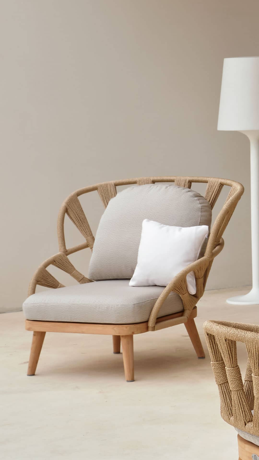 KRABI HIGH BACK ARMCHAIR - SKYLINE DESIGN - Premium Outdoor Furniture